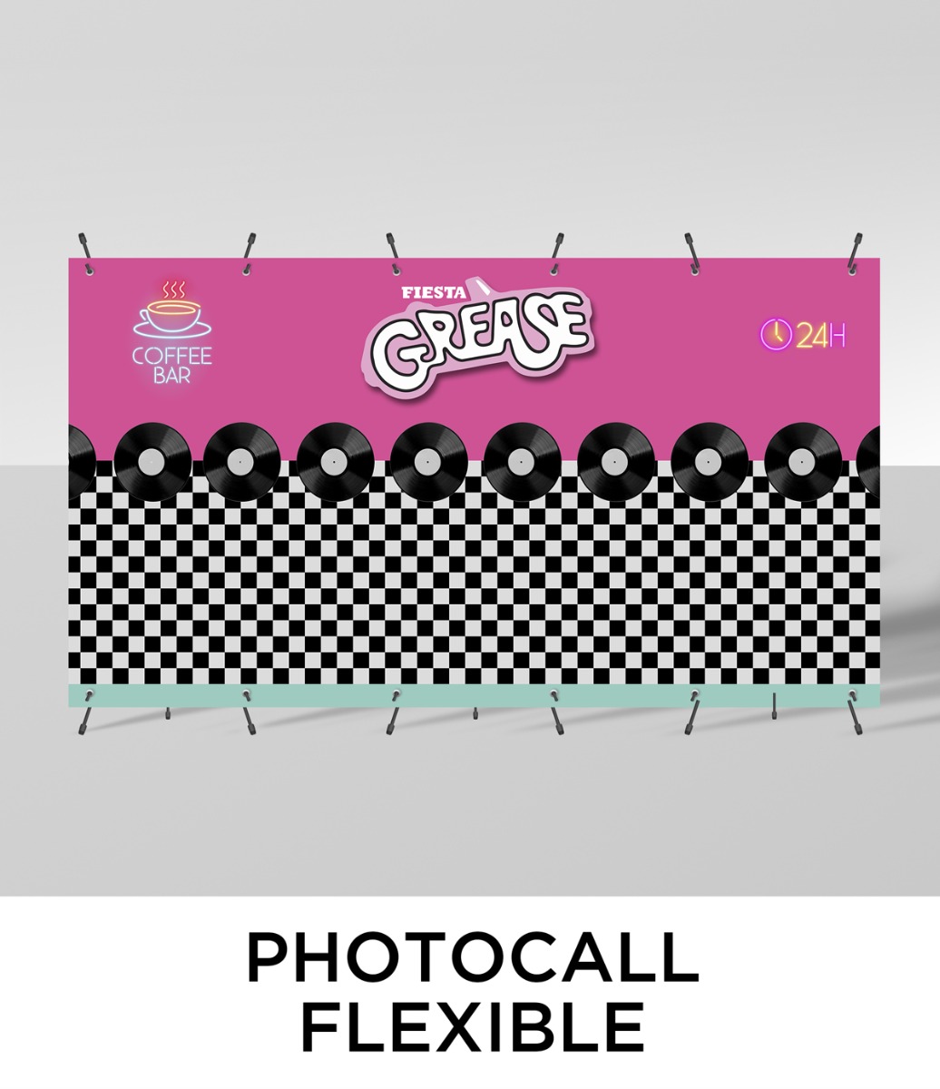 Photocall personalizado para tus eventos especiales, en Club Flyer.