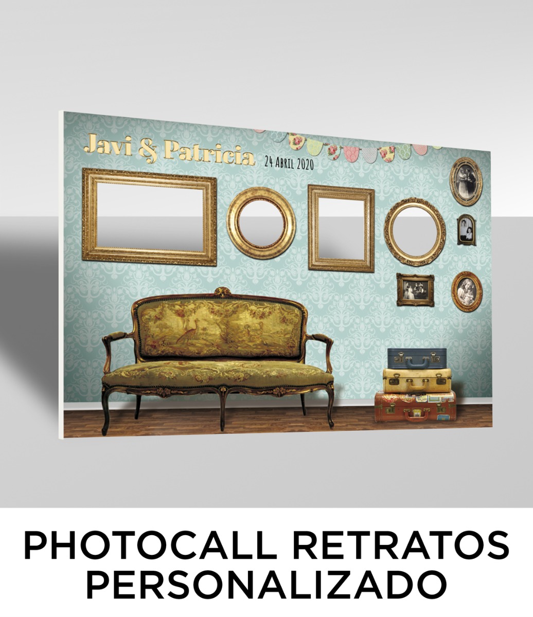 Photocall personalizado para tus eventos especiales, en Club Flyer.